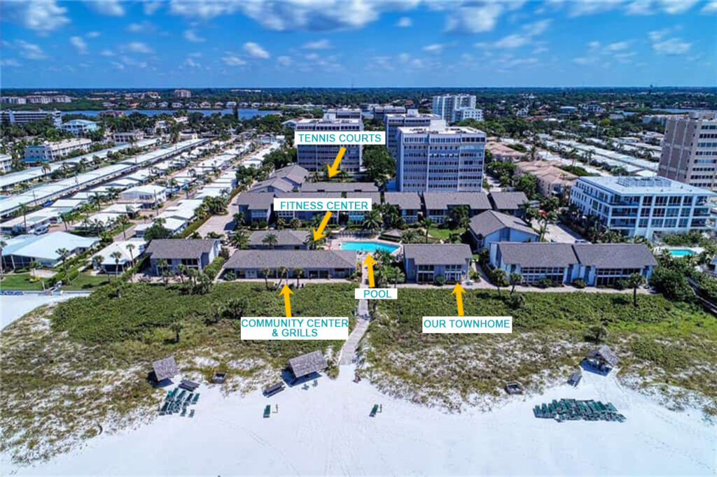 Siesta Key Beachfront Vacation | Florida Townhome Rental